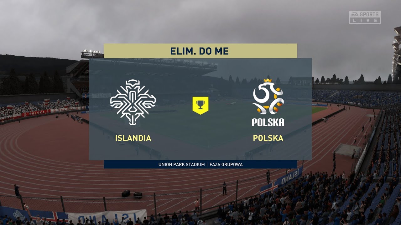 FIFA 22 PL Dan Aro Bramkarz Eliminacje do Mistrzostw Europy ISLANDIA ...