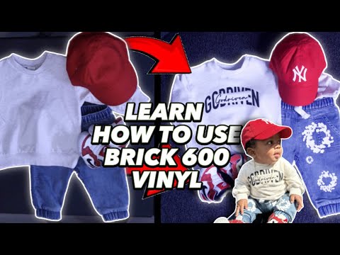 Learn How To Use Siser Brick 600 HTV 🔥| Made A Whole Fit For My 4 MONTH ...