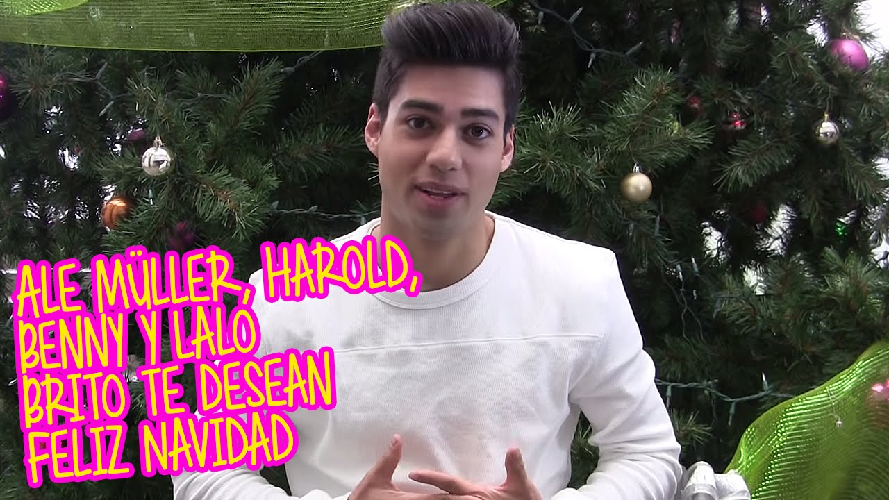 Expo 15 Ale Müller, Harold, Benny y Lalo Brito te desean Feliz Navidad ...