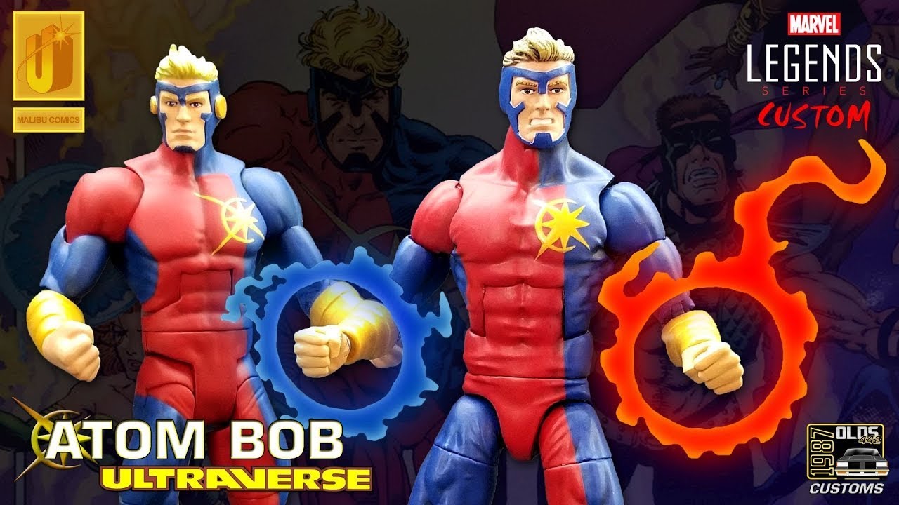 Custom Marvel Legends Atom Bob Action Figure Review - Ultraverse - The ...