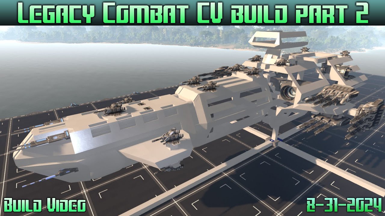 Empyrion Galactic Survival - Legacy combat CV build part 2 - YouTube