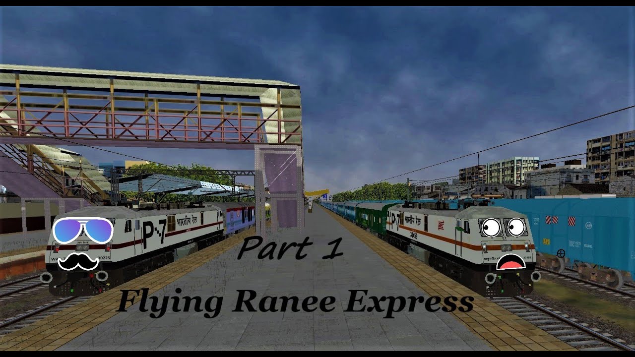 Flying Ranee Superfast Express(12922) || Part 1 || Indian train ...