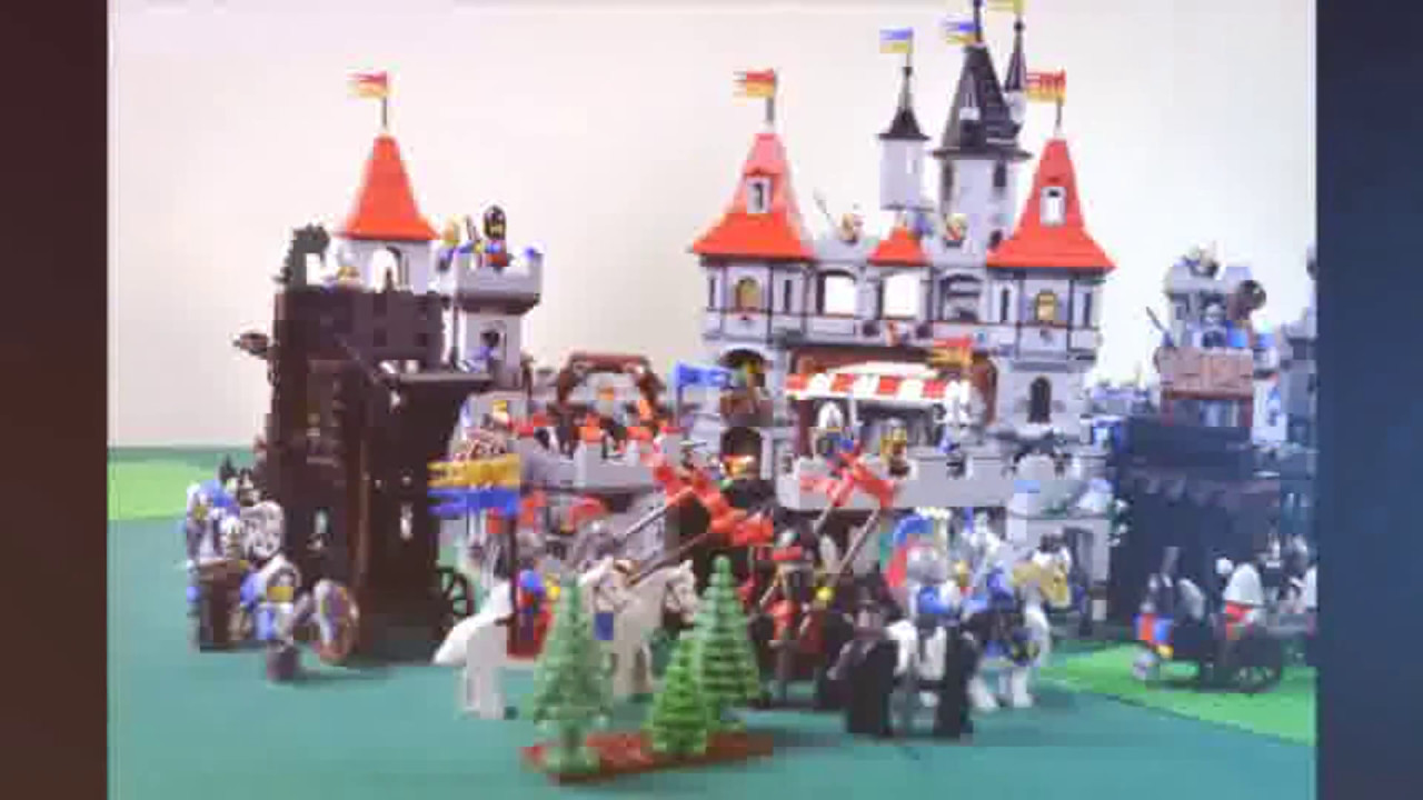 lego castle collection - YouTube