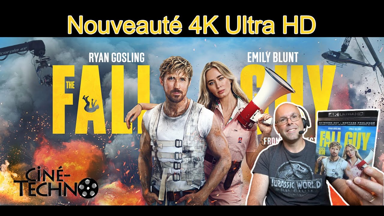 Présentation (unboxing) du film The Fall Guy en 4K Ultra HD - YouTube