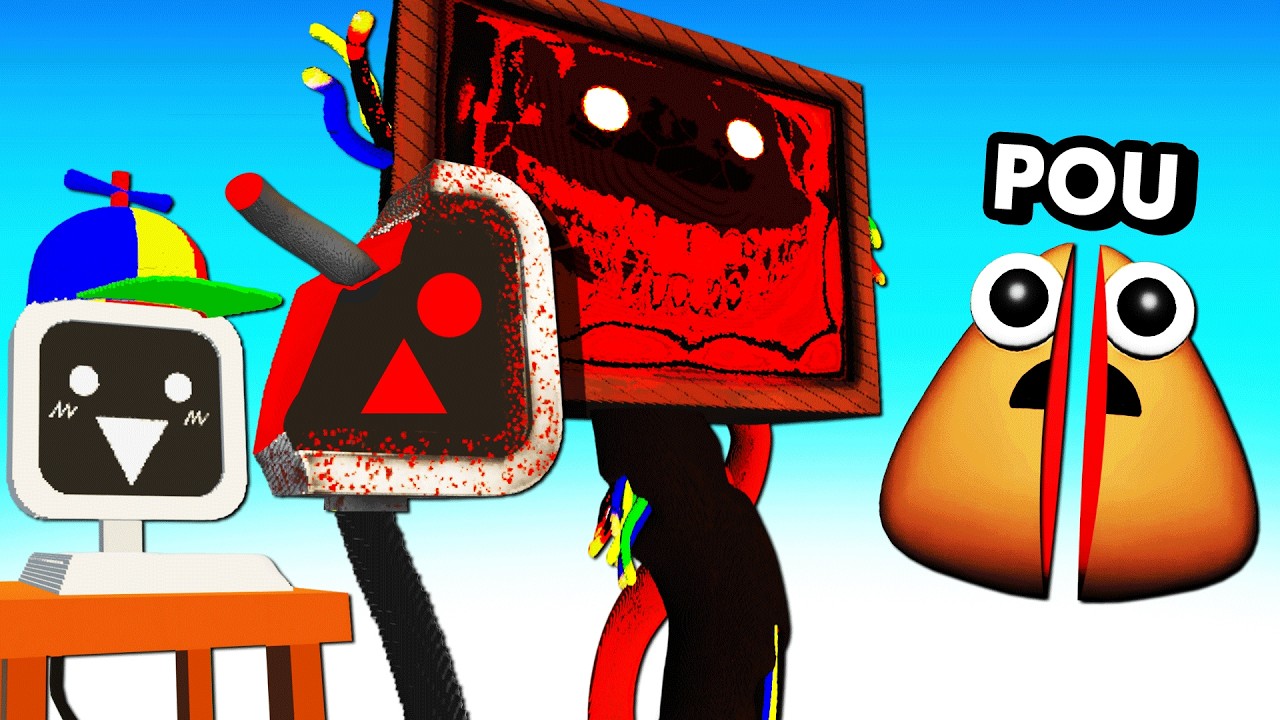 POU vs EVOLUTION MR. FUN COMPUTER - YouTube