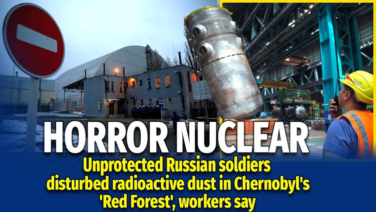🔴 Ukraine War - Unprotected Russian soldiers disturbed radioactive dust ...