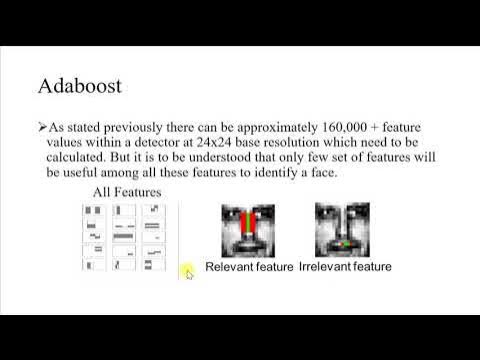 Viola Jones Algorithm - Adaboost Training - YouTube