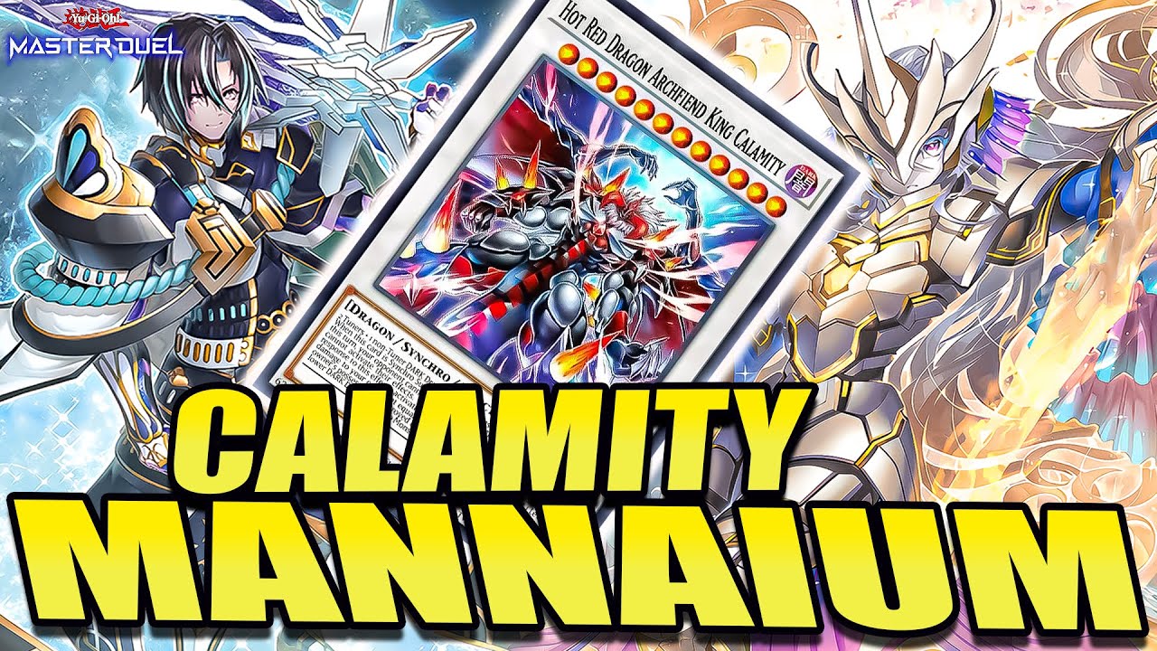 MANNADIUM WITH CALAMITY IS BROKEN! [Yu-Gi-Oh! Master Duel] - YouTube