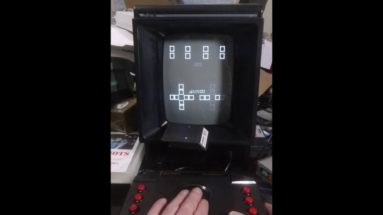 Vectrex Trackball - Modified Atari Trak-Ball Controller - YouTube