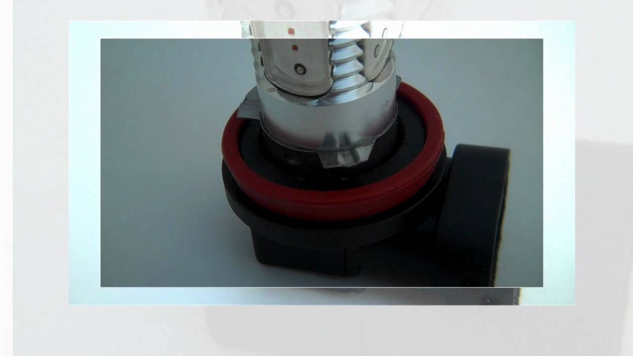 H11 High Power Plasma Amber LED - YouTube