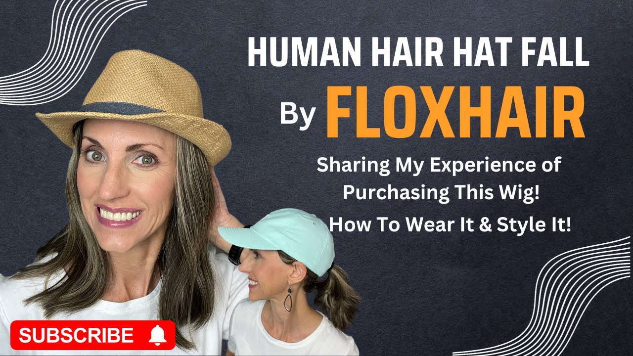 FLOXHAIR Hat Fall Wig Review‼️Sharing My Human Hair Buying Tips‼️How To ...