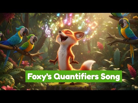 How Much, How Many? | Quantifier Song with Foxy | English Grammar Song ...