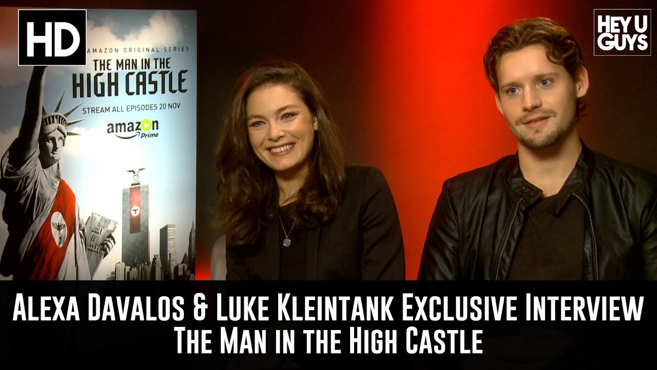 Alexa Davalos & Luke Kleintank Exclusive Interview - The Man in the ...