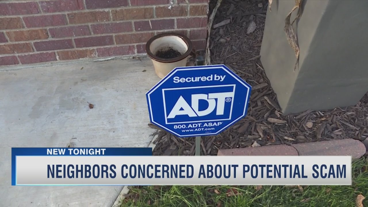 Neighbors concerned about potential home security scam - YouTube