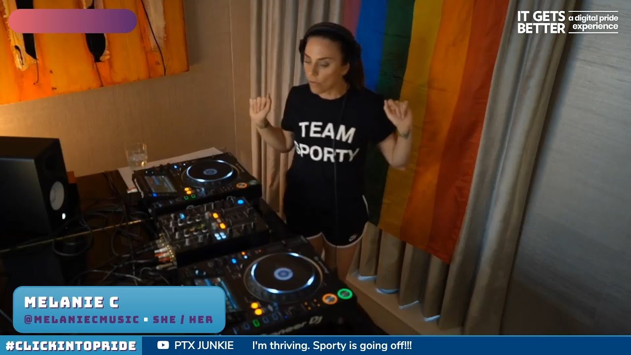 Melanie C - 'It Gets Better' DJ Set (June 25th, 2020) - YouTube