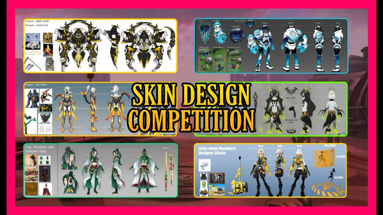 100 Skin Design | MLBB 2nd Skin Design Competition | Mobile Legends ...