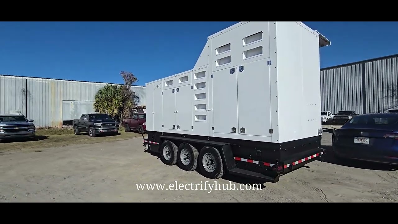 Electrify Hub Fleet Master 120kW Mobile Charging Unit #mobilecharging #evcharging # ...