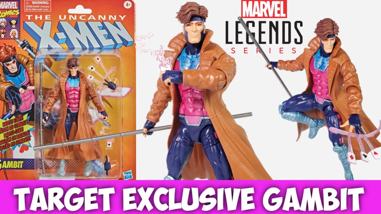 Marvel Legends Uncanny Xmen Retro Target Exclusive Gambit review - YouTube