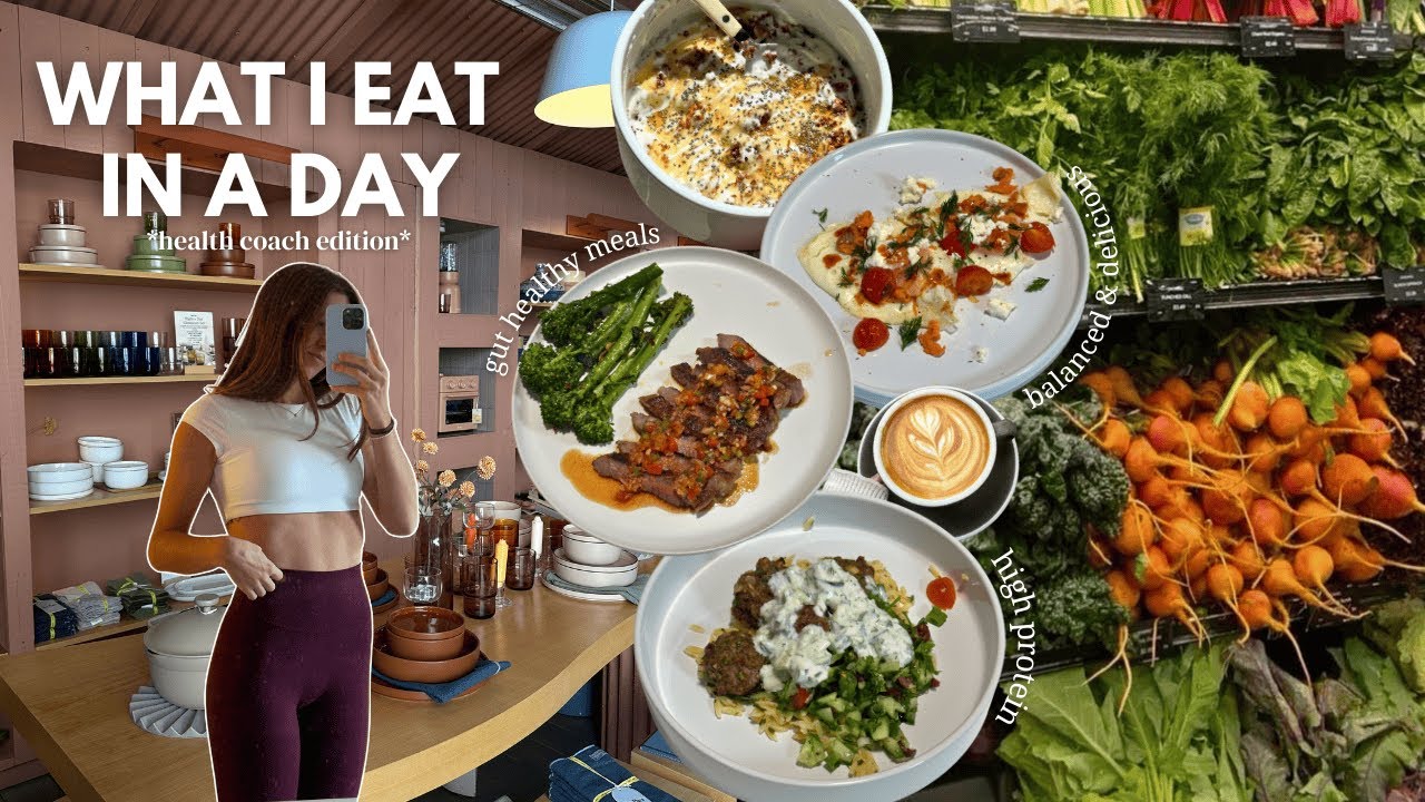 WHAT I EAT IN A DAY to stay lean | high protein & healthy meal ideas ...