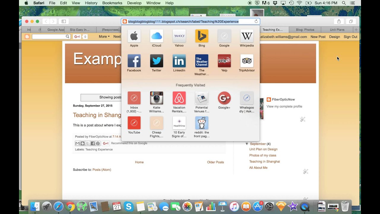 How to add a navigation bar to Blogger - YouTube