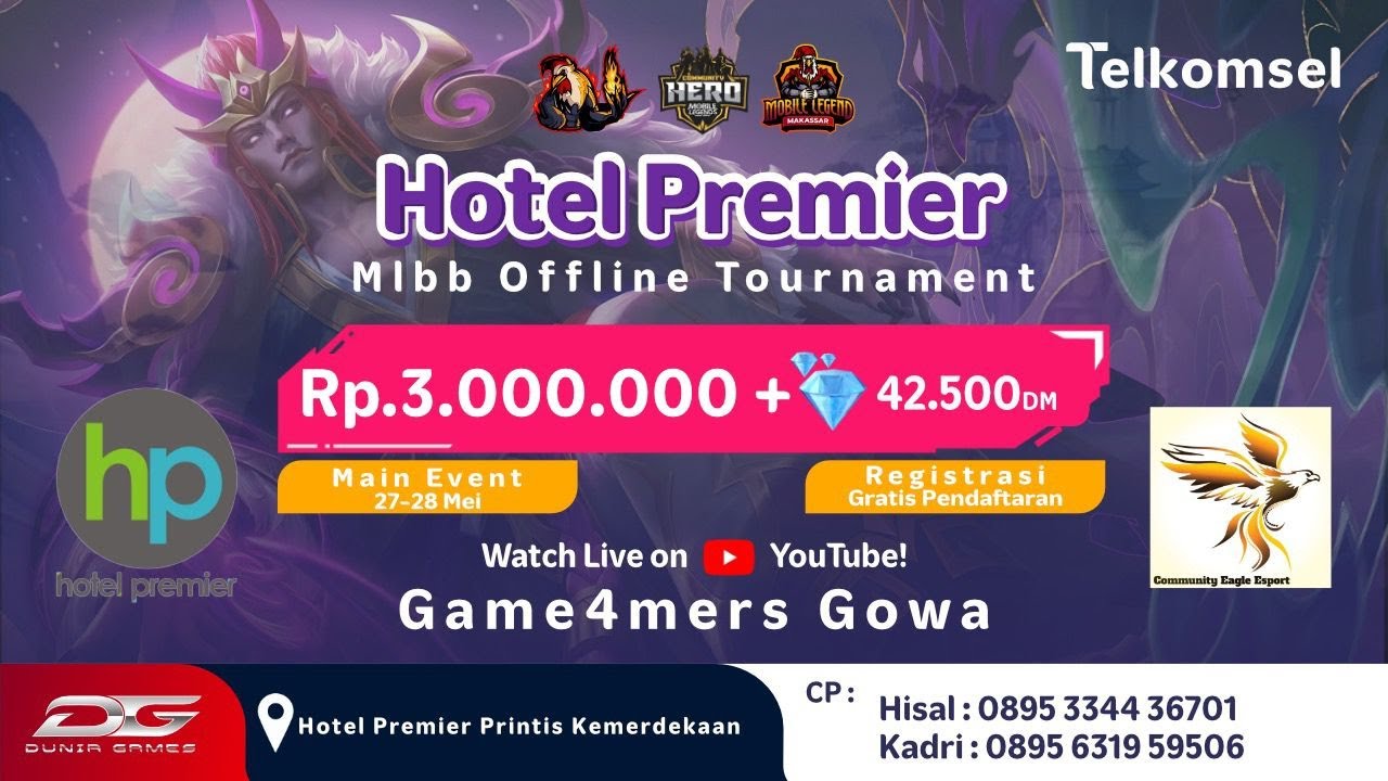HOTEL PREMIER MLBB OFFLINE TOURNAMENT - YouTube