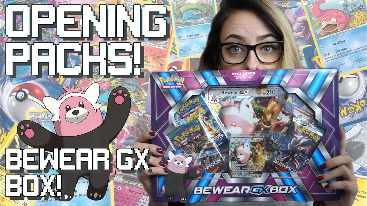Opening Packs: Bewear GX Box! - YouTube