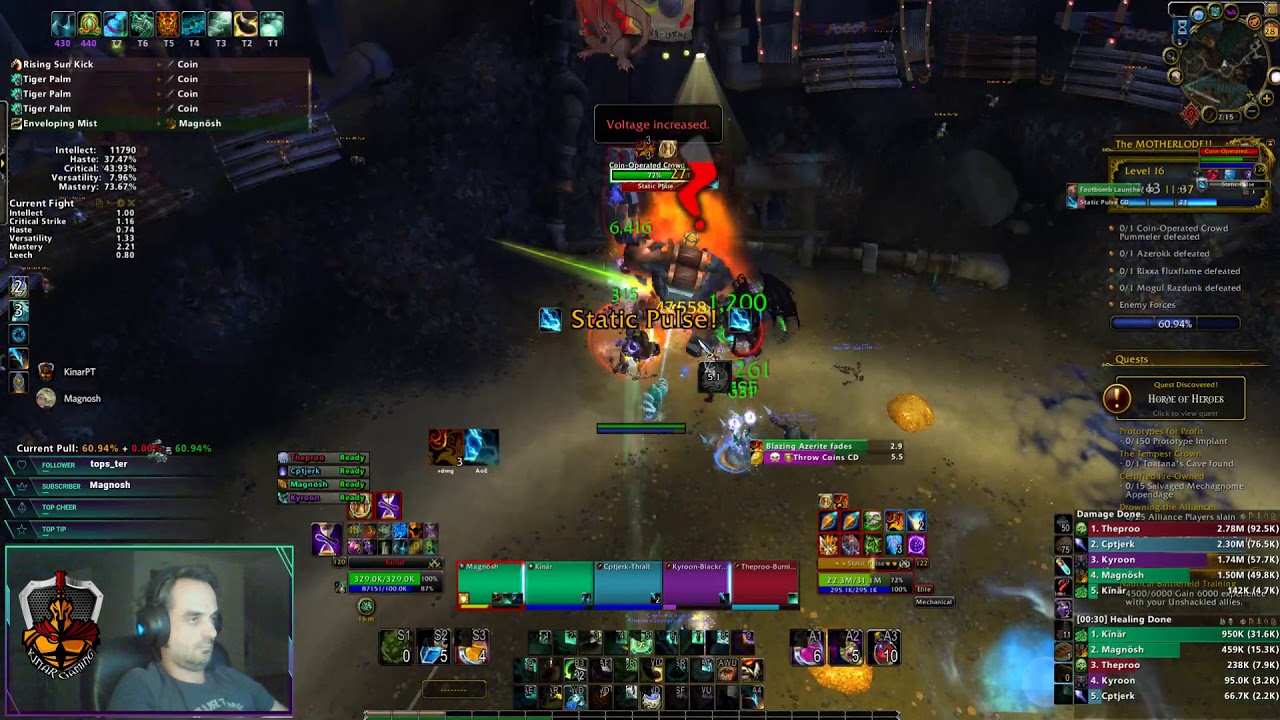 Mythic loot table - universenored