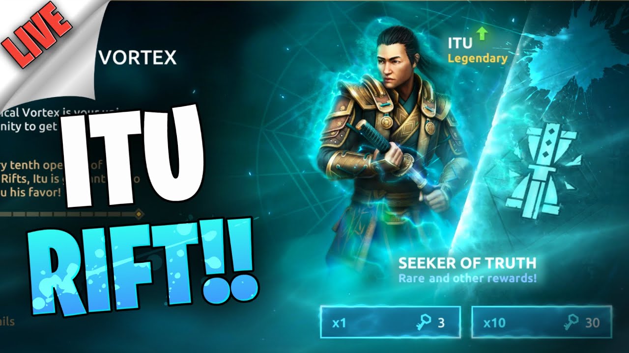 ITU Rift Is Here 🤯 | SF4 Rankpush 🔥| Shadow Fight 4 Live - YouTube