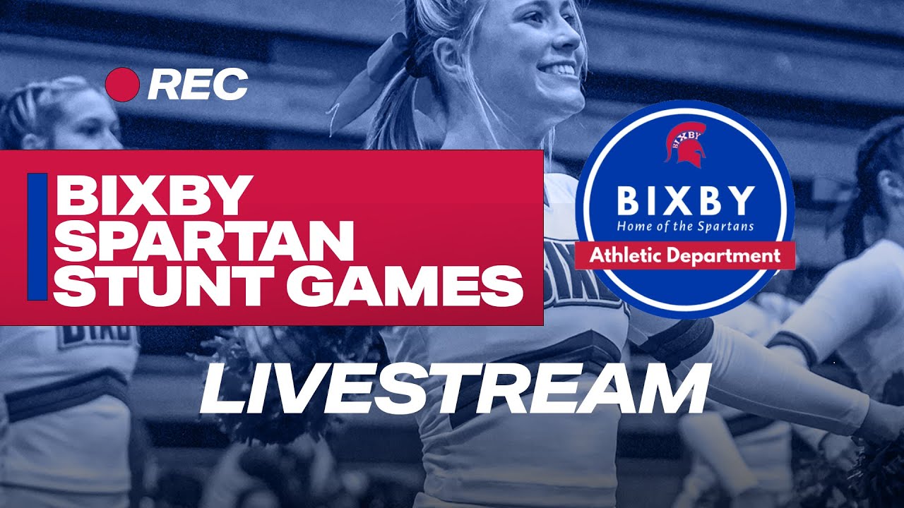 BIXBY SPARTAN CHEER STUNT VS OWASSO - YouTube
