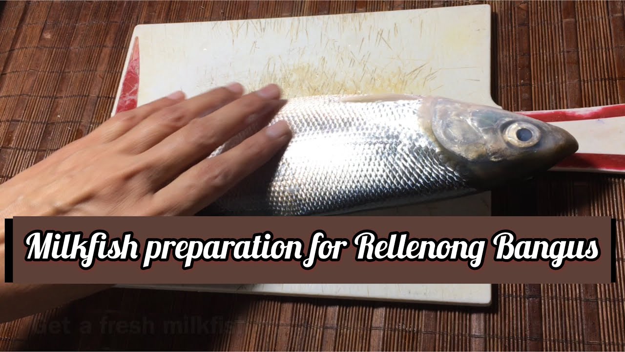How to Debone Milkfish (Rellenong Bangus Cooking tutorial Part 1) - YouTube