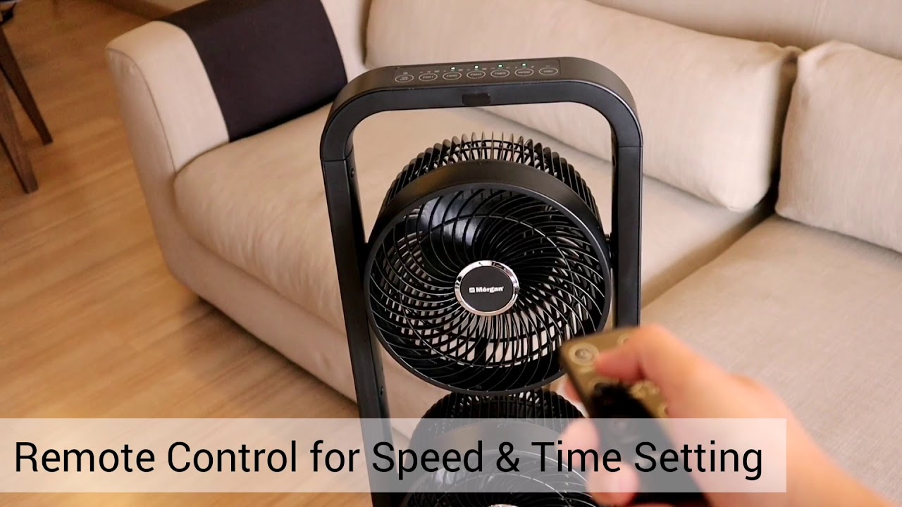 Morgan Circulation Fan MFQ-D3RC - YouTube