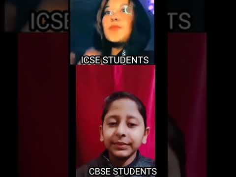 ICSE vs CBSE || #Shorts || #memes #cbse - YouTube