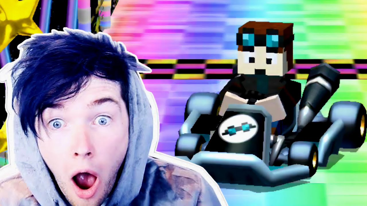 DanTDM is in Mario Kart 7 - YouTube
