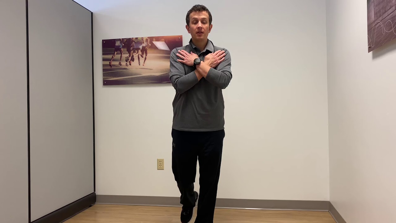 3 way hip airplanes for balance in single leg stance - YouTube