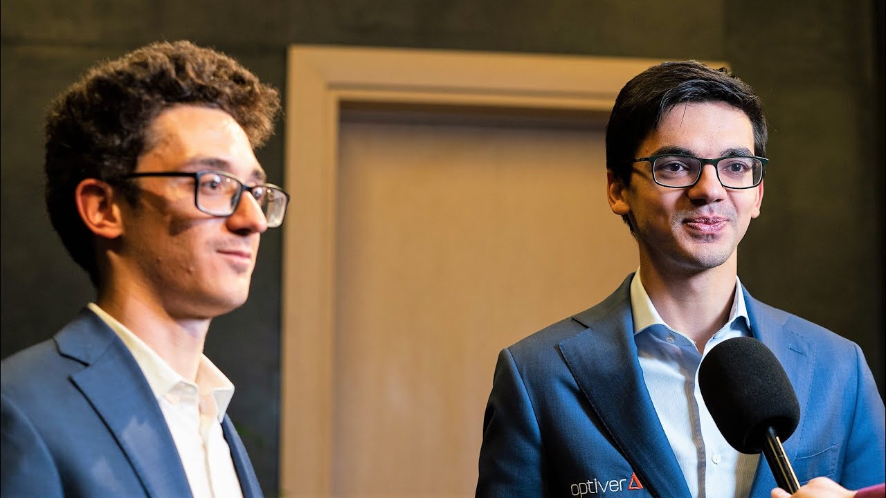 Interview with Caruana and Giri | FIDE Candidates 2020 | Round 5 ...