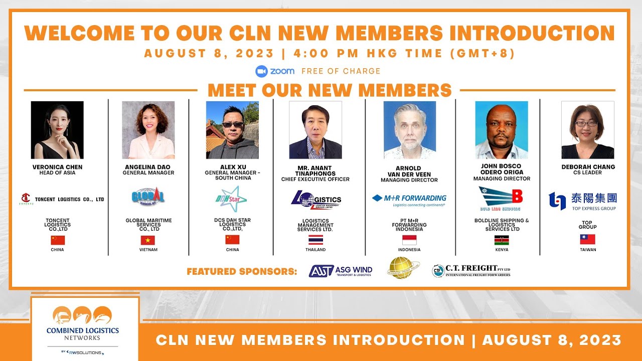 CLN NEW MEMBERS INTRODUCTION - AUGUST 2023 - YouTube