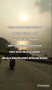 Story wa ada pelangi setelah badai - YouTube