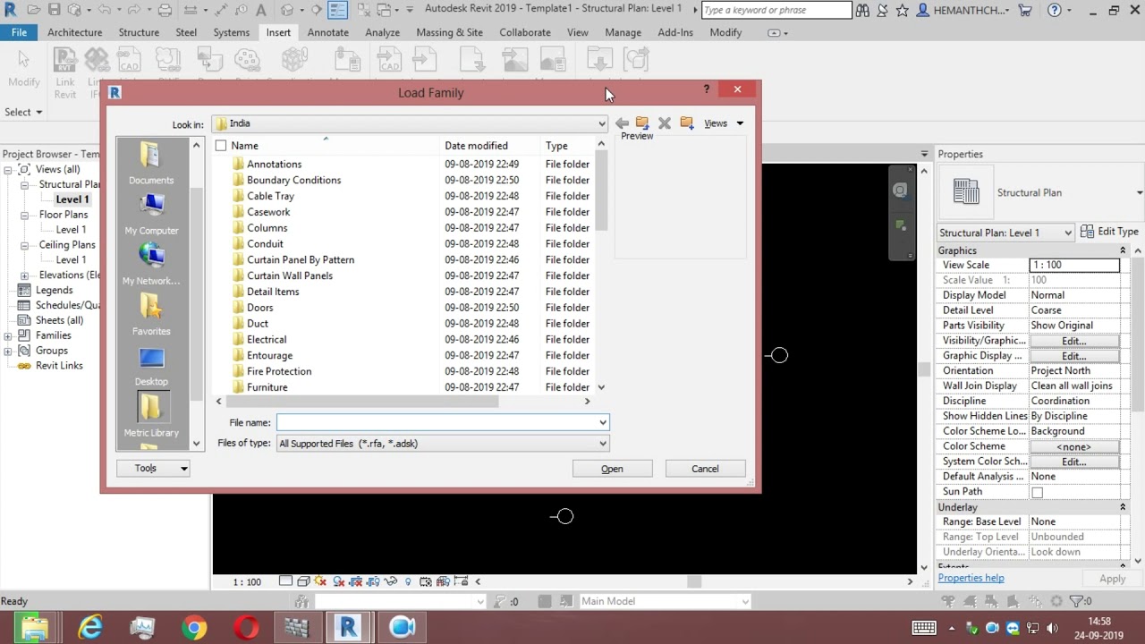 How To Create Template In Revit Template Creation Telugu YouTube How To Create Template In Revit Template Creation Telugu YouTube