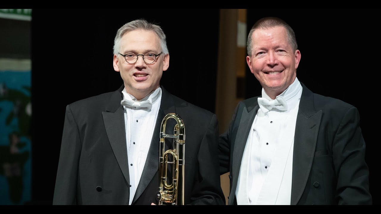 "Episode for Trombone" by Larry MacTaggart, Dr. Scott Anderson, Trombone Soloist - YouTube