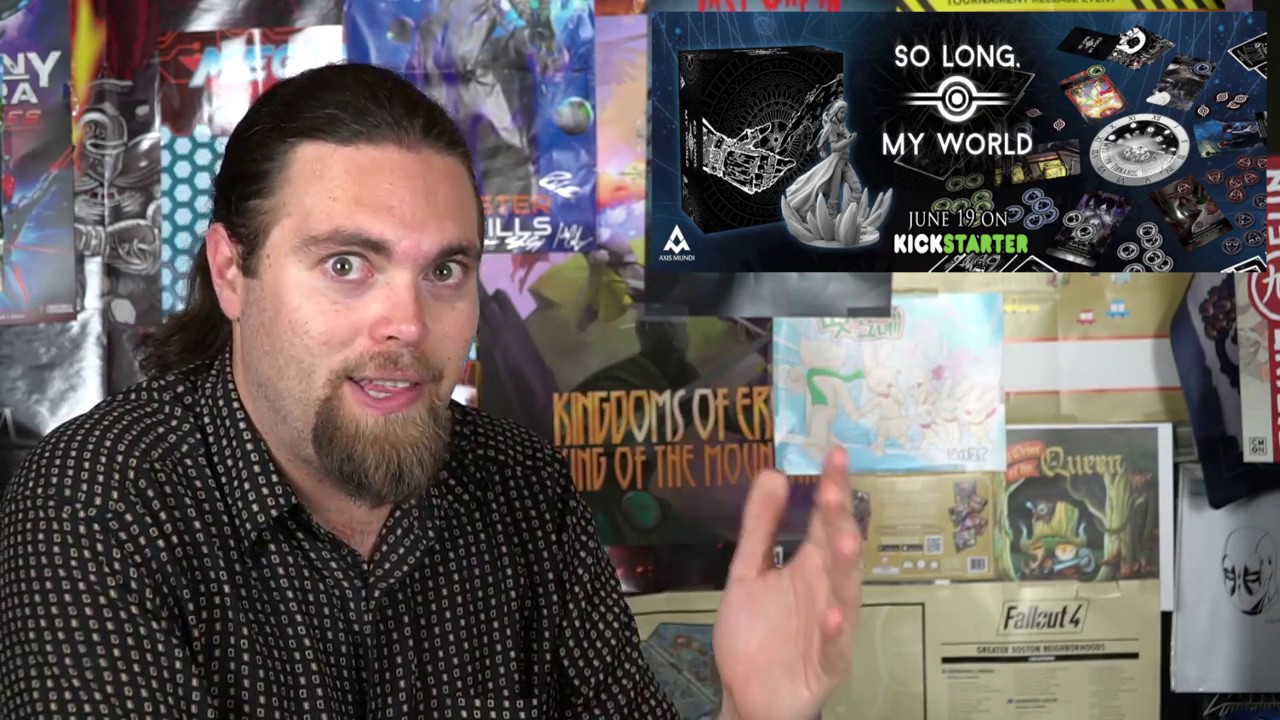 So Long My World - Kickstarter Board Game Review - YouTube