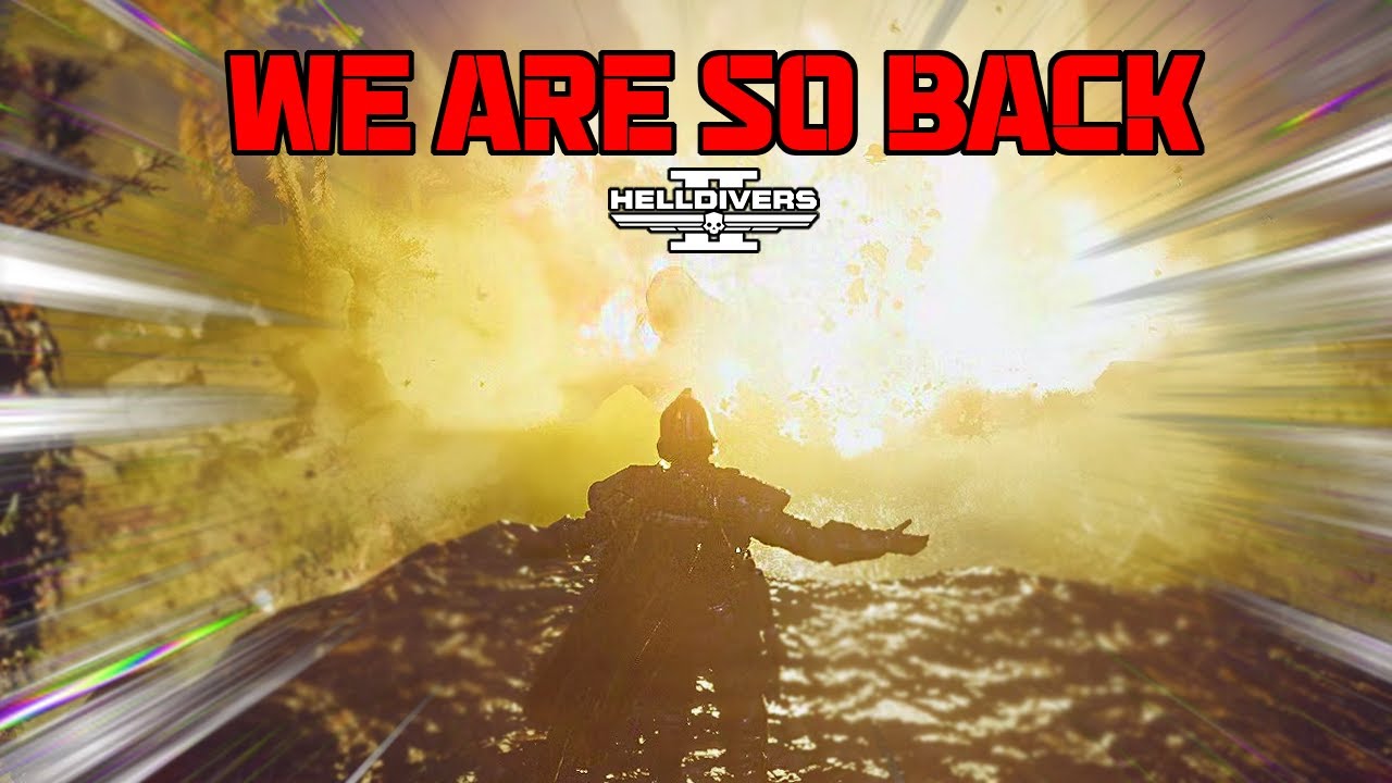HellDivers 2 Is SOOO Back... - YouTube