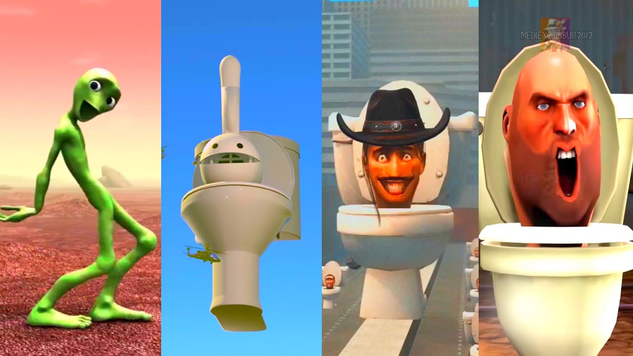 SKIBIDI TOILET MEGA BATTLE #187 || SKIBIDI TOILET VS CRAZY FROG VS ...