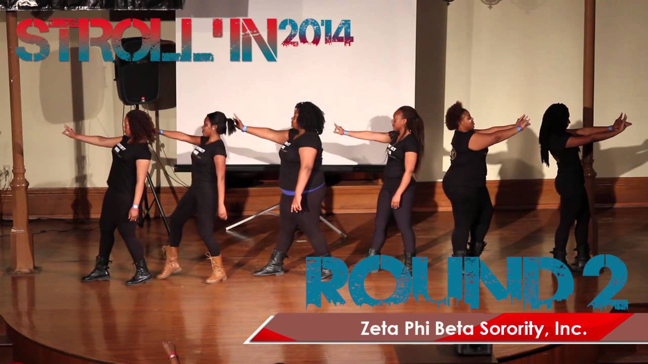 STROLL'IN 2014: Zeta Phi Beta Sorority, Inc. - YouTube