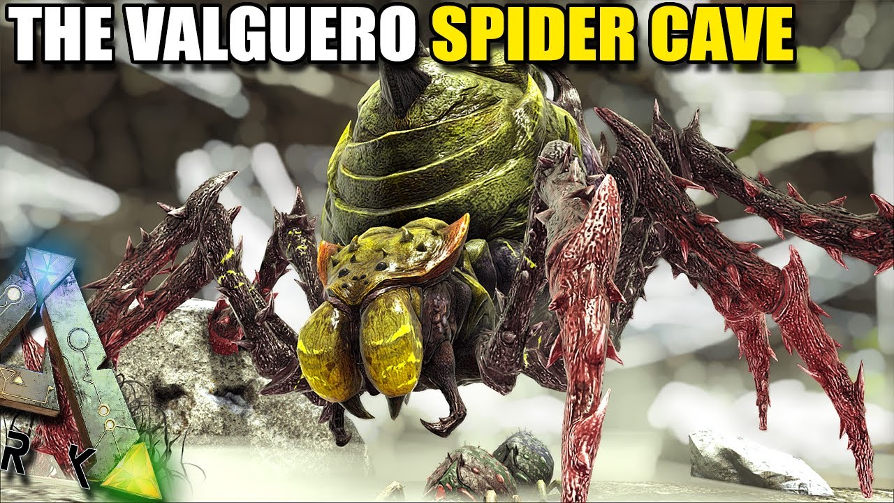THE VALGUERO SPIDER CAVE | ARK SURVIVAL EVOLVED EP39 - YouTube