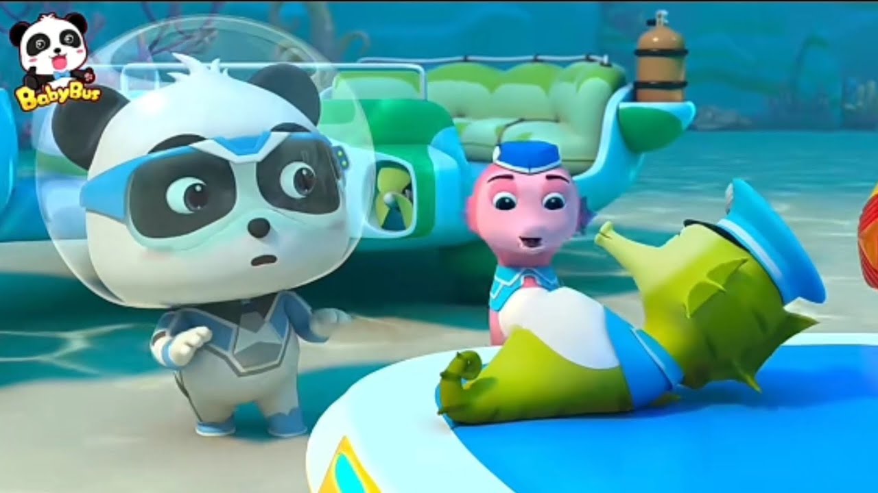 BAYI PANDA AJAIB MEMBANTU KUDA LAUT MELAHIRKAN | TIM PENYELAMAT SUPER ...