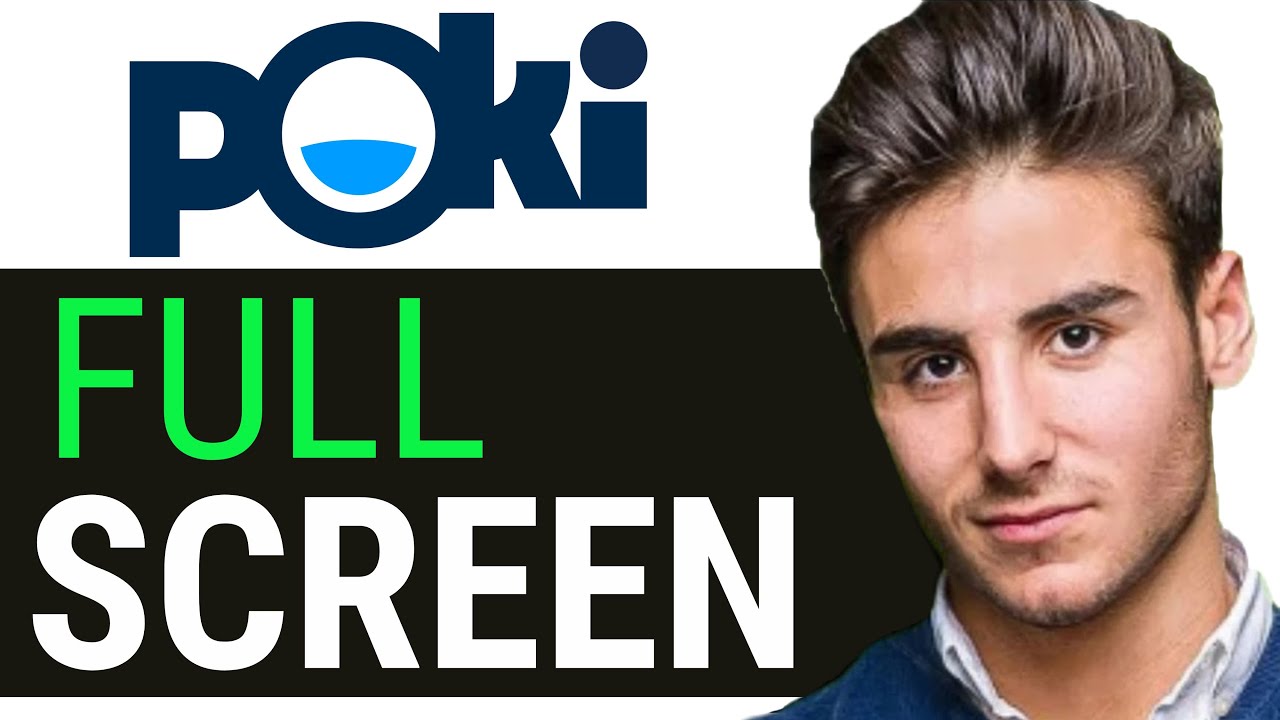 How To Go Full Screen on Poki.Com (Easy Way) - YouTube