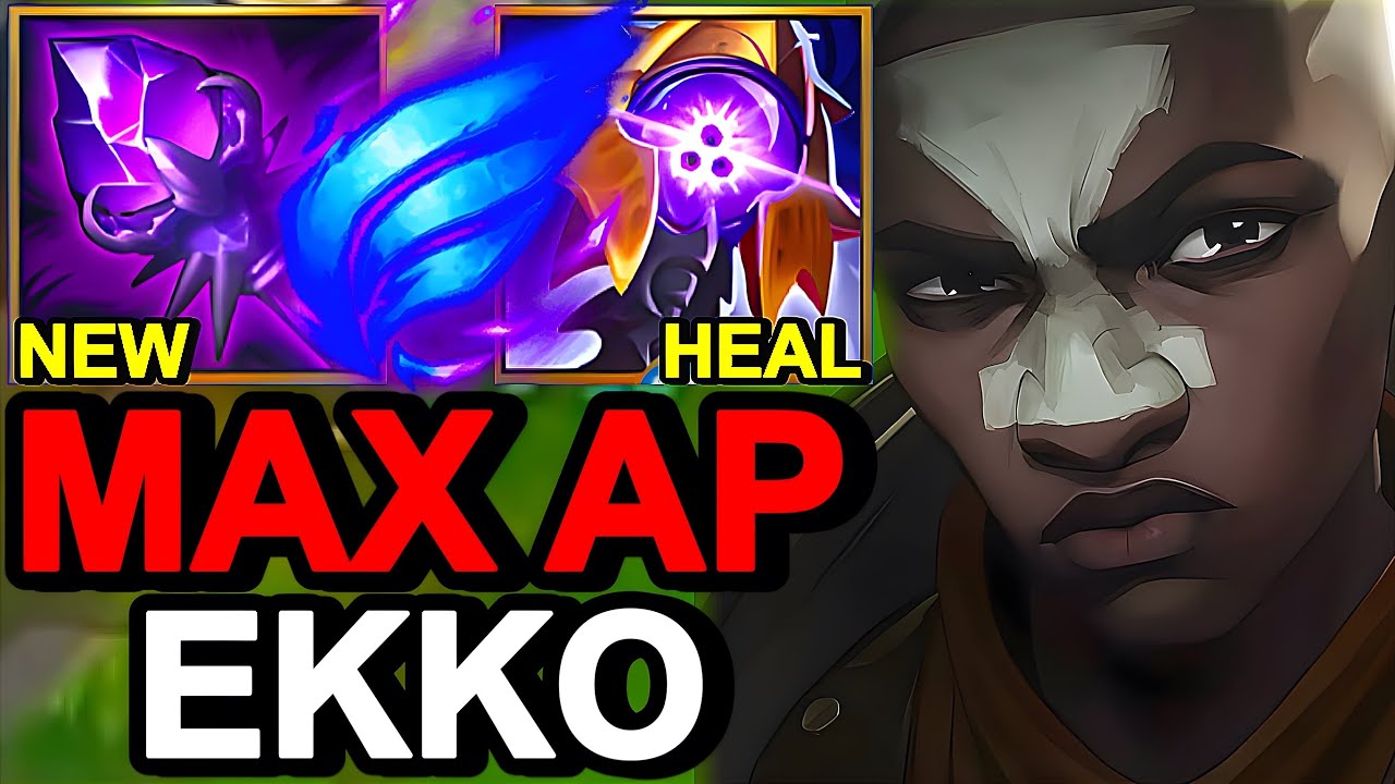 Wild Rift China Ekko Jungle - New Rod of Ages Ekko Build Runes ...