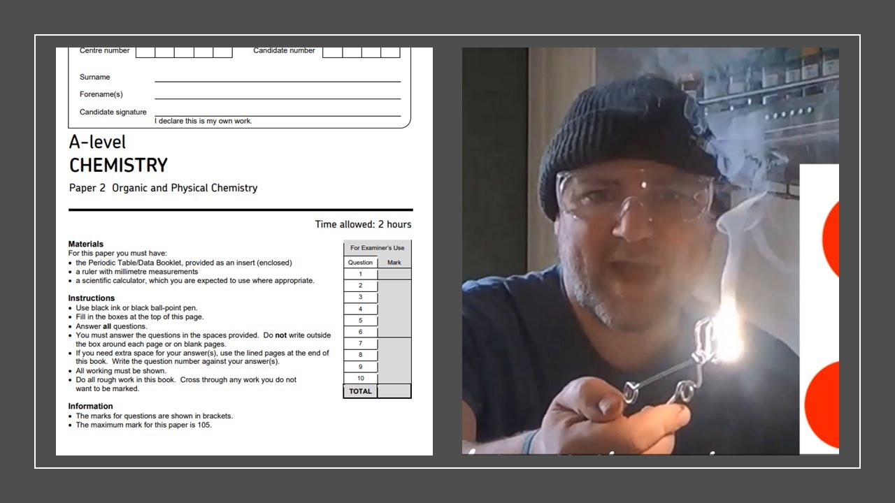 A-Level Chemistry 2022 paper one AQA walkthrough - YouTube