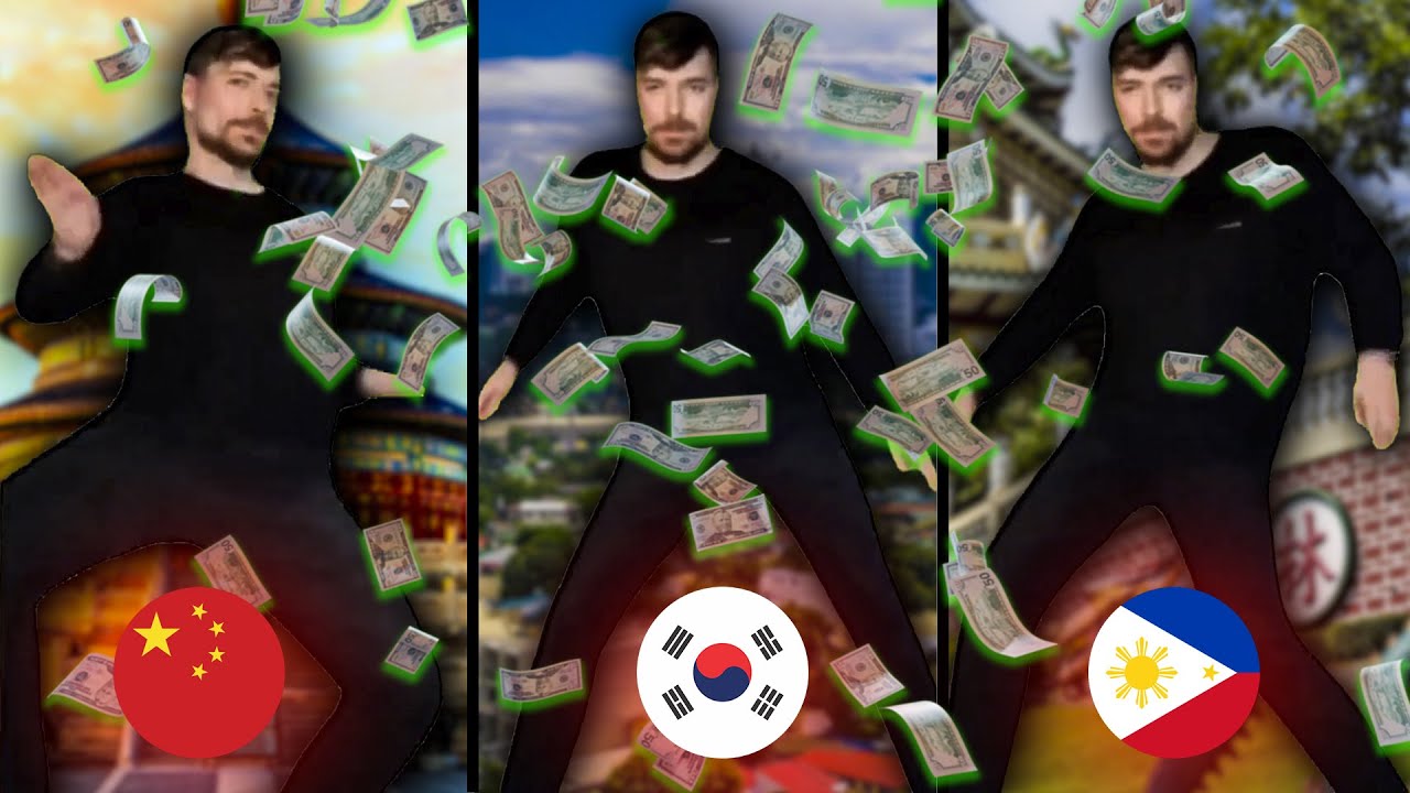 Mr Beast Rizz Dance Meme - Chinese, Korean, Filipino Versions - YouTube