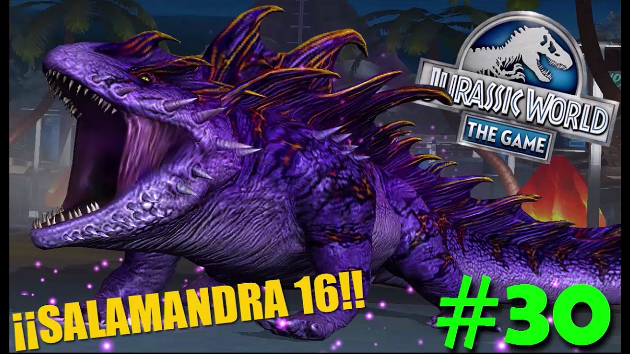SALAMANDRA 16, NUEVO RECORD MUNDIAL?!? (41M) | Jurassic World #30 - YouTube
